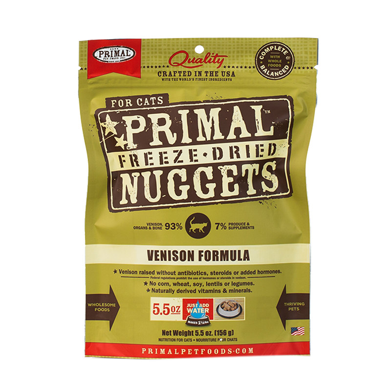 Primal - Feline - Venison Freeze-Dried Formula – maplepaw